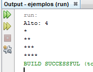 CodigoGX: Codigos de programación: Codigo para mostrar un triangulo de asteriscos en C, Java ...