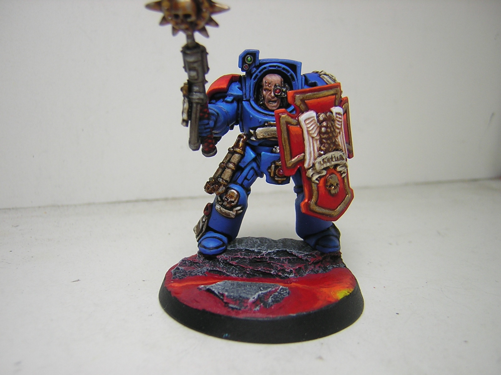 Warhammer 40k Orks (and more): Blood Angels Terminator Librarian complete!