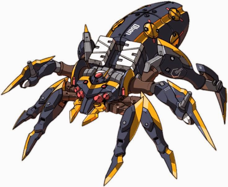 Gundam Beast Insects and Arachnids Kingdom - Fanmade Concept Arts