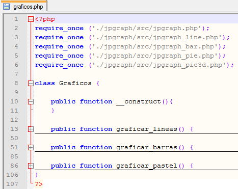 Kernel Informático: GRAFICOS ESTADISTICOS EN PHP CON JPGRAPH