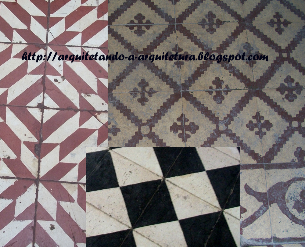 A R Q U I T E T A N D O - blog sobre arquitetura: PISOS ANTIGOS