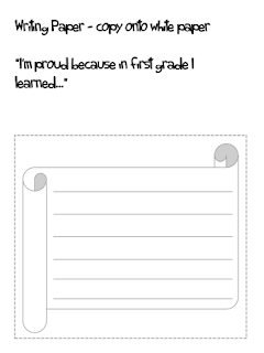 First Grade Friend-Zee!: Proud Peeps Writing and Craft Activity