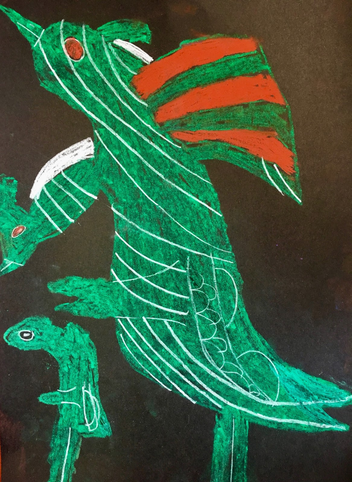 TNPS Student Artists: YEAR 2 MONSTERS