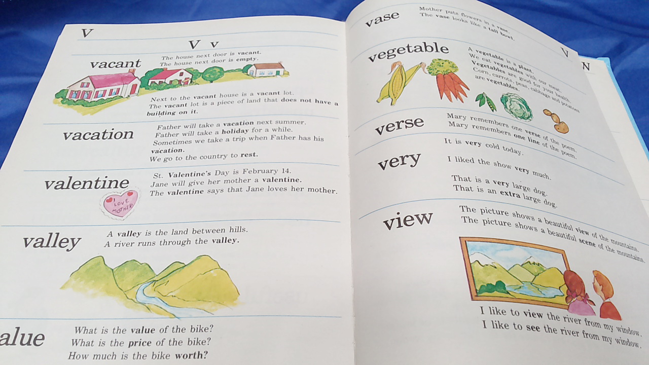 Kid Books Blog: 158.The New Colour-Picture Dictionary for Children