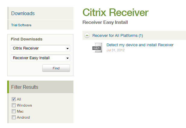 TUTORIALS +=+=+=+=: Citrix Receiver