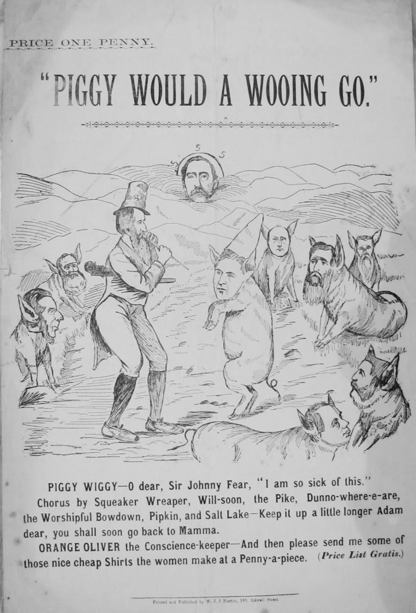 Exeter Working Papers in Book History: Election ephemera: cartoons