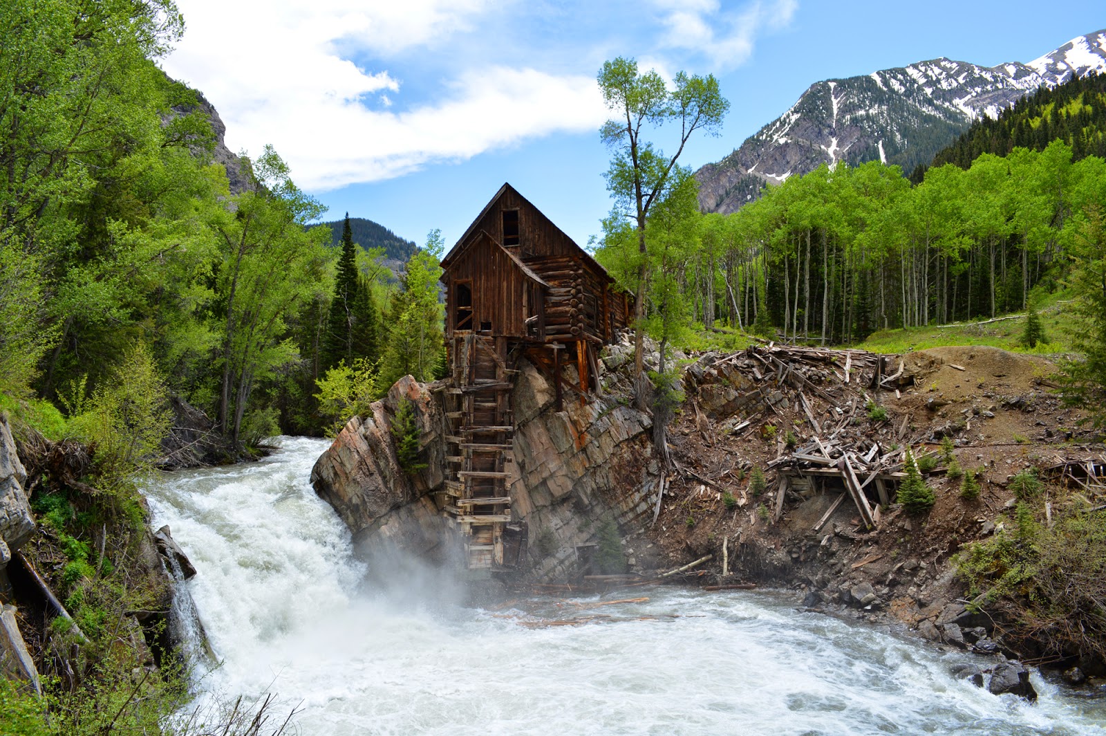 Kate Runs Colorado: The Crystal Mill - Marble, Colorado