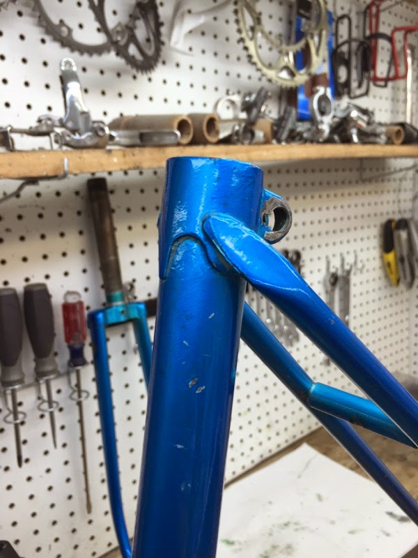 John's Bicycle Restorations: 1970's Motobecane Mixte Restoration ...
