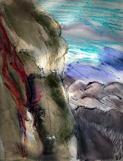 Dragongate: 'Transhumance'. adjusting a drawing using Lightroom 4 photo ...