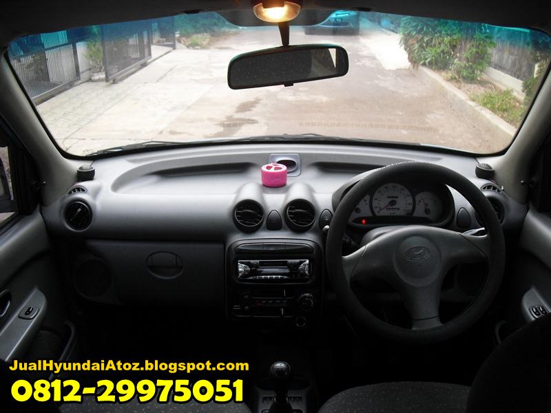 Jual Hyundai Atoz 1.1 GLS 2006 Biru Metallic Manual Plat B Full Orisinil