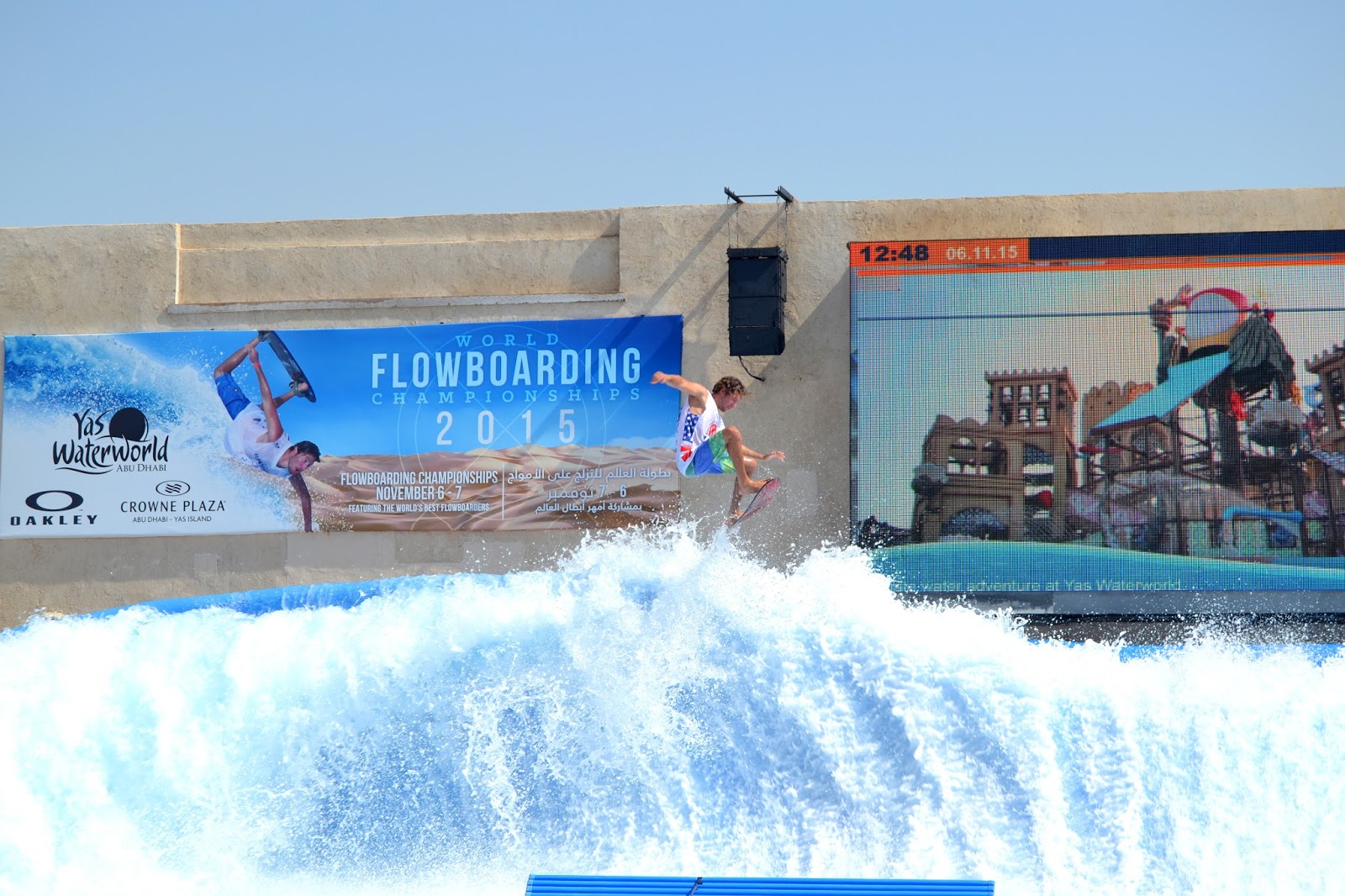 The Style Choreo: WORLD FLOWBOARDING CHAMPIONSHIP 2015 AT YAS WATERWORLD