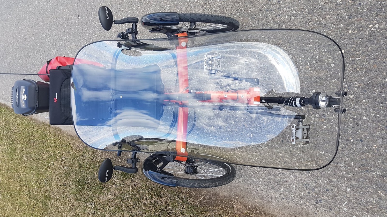 mobil mit muskelkraft: Regen- und Sonnenschutz für das Trike (Windwrap ...