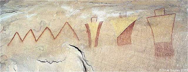 Native American rock carving symbols | Eve Warren : A History of...