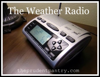 The Prudent Pantry: Why You Need a Weather Radio