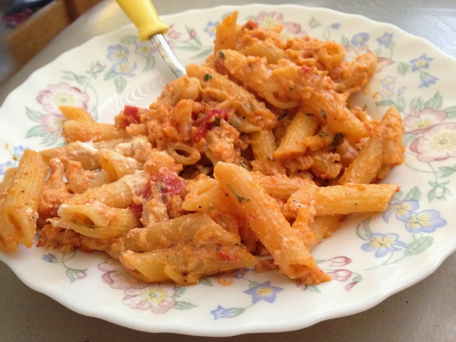 She Likes Bento: On a Budget: Penne Rigate with Cauliflower and Tomatoes