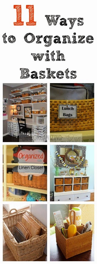 11 Ways To Organize With Baskets Organizing Made Fun Bloglovin