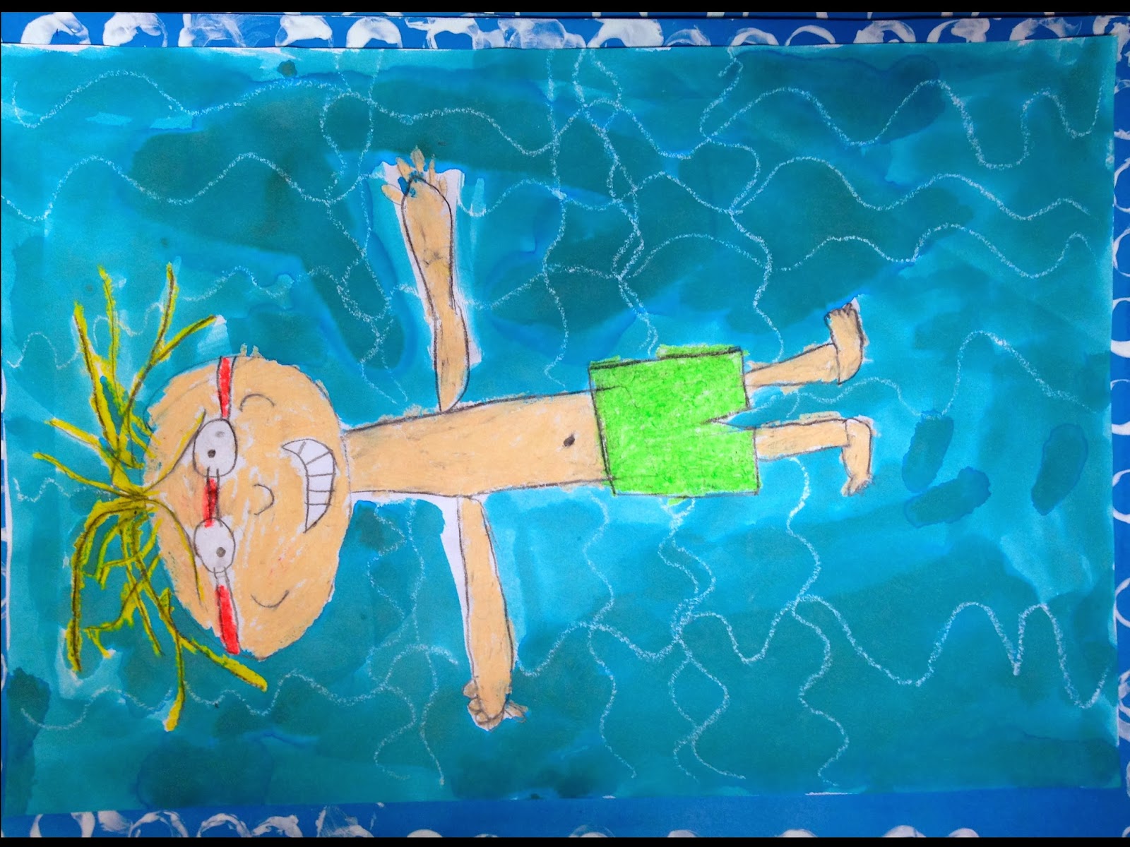 in the art room: Underwater Self-Portraits