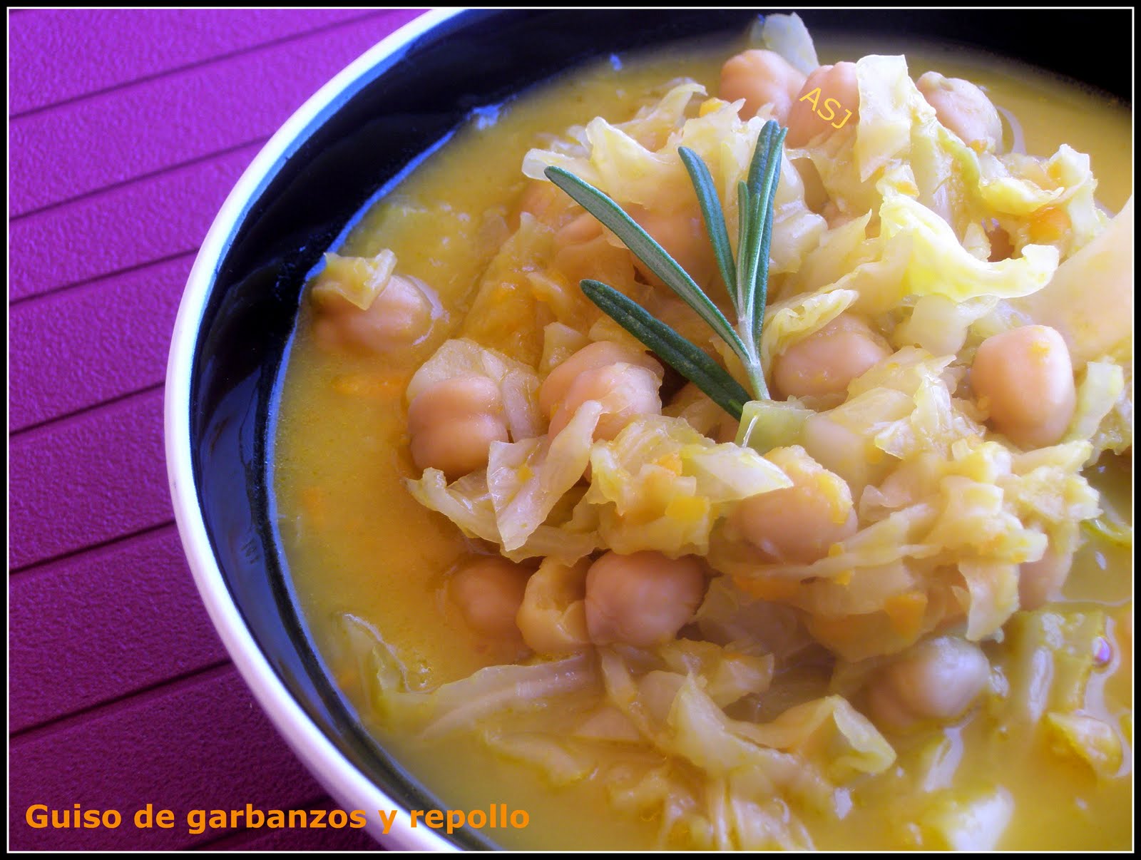 canelita en rama: Guiso de garbanzos y repollo (tmx)