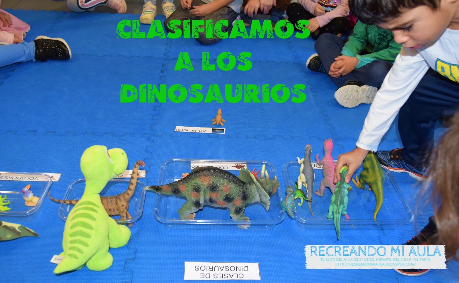 RE-CREANDO MI AULA : CLASES DE DINOSAURIOS