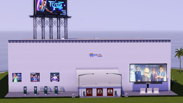 My Sims 3 Blog: Seagram Arena (Concert Stage #5) by Rated PG