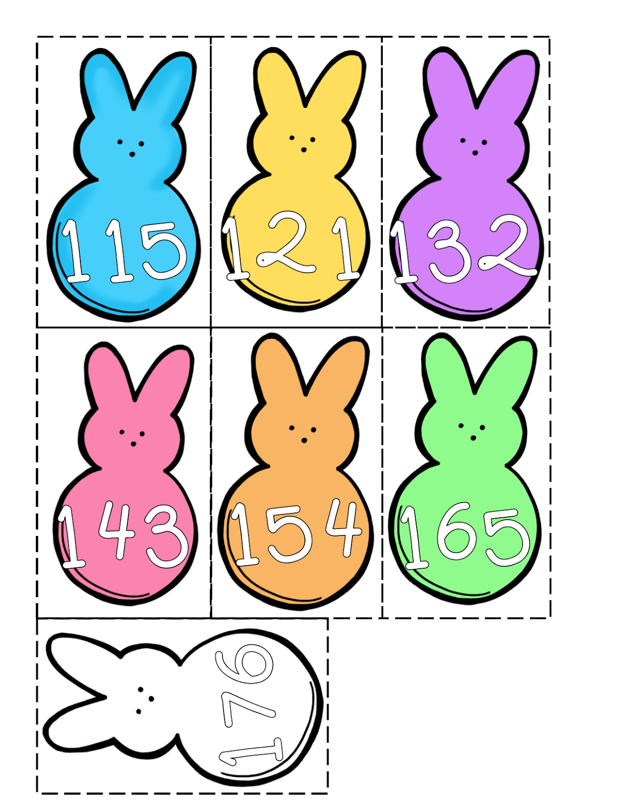 FREEBIE Odd or Even Easter Peeps!! | Tech and Teachability