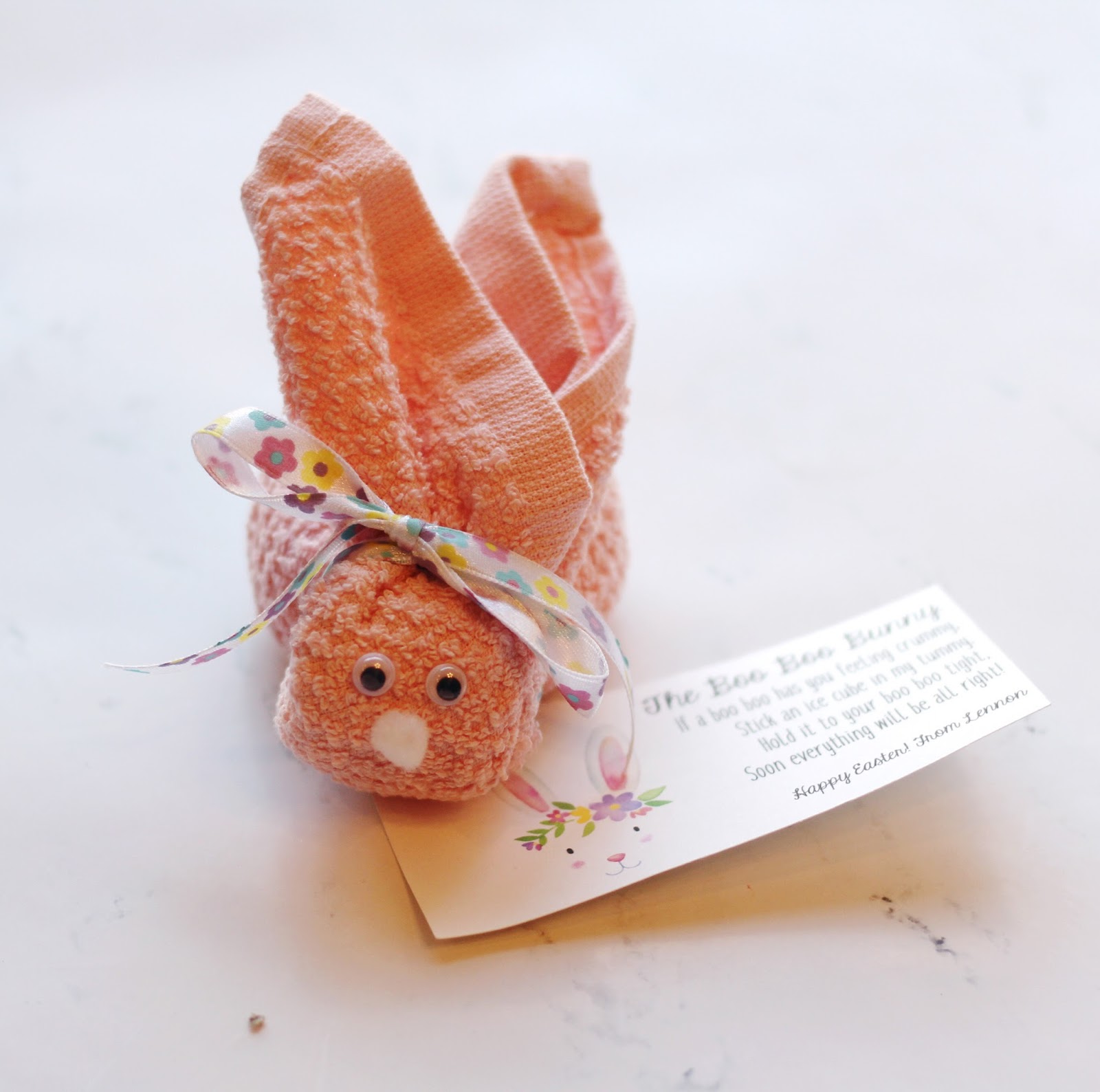 Toddler Easter Craft: Boo Boo Bunny | A Shot of Brandi