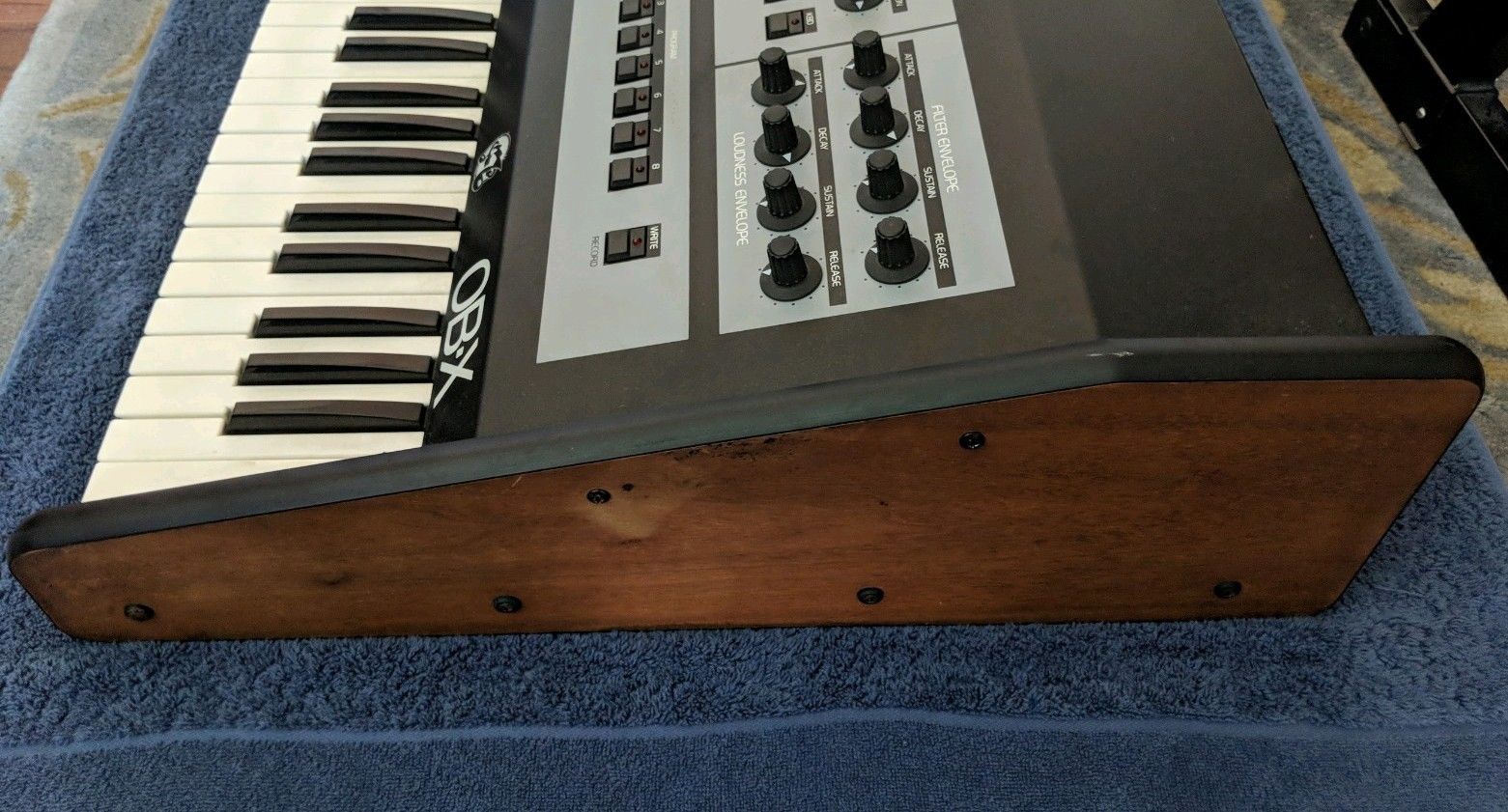 MATRIXSYNTH: Oberheim OBX Rev 1 Analog 8 Voice Synthesizer Pro Serviced ...