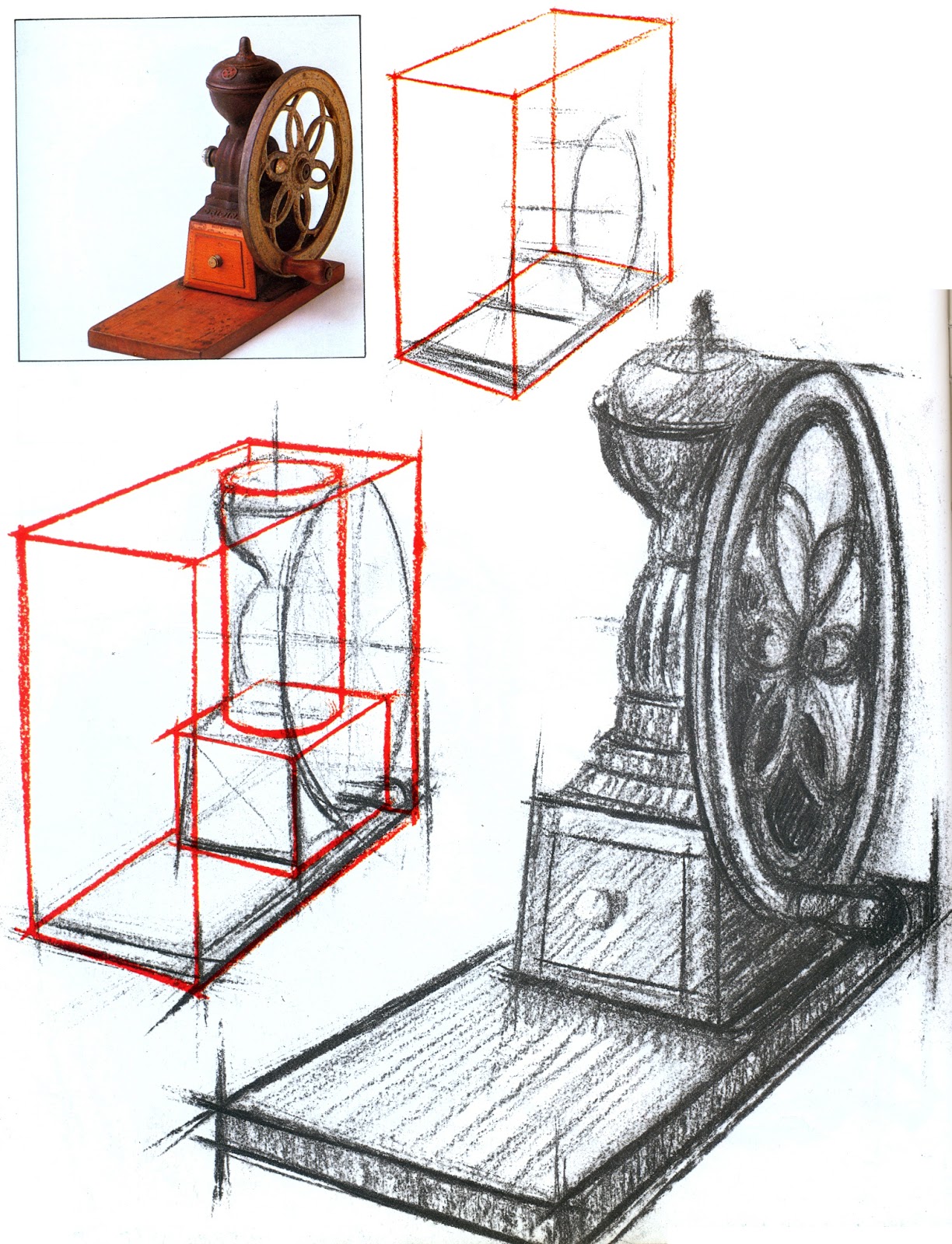 DIBUJO ARTÍSTICO II EN HELIÓPOLIS: APRENDIENDO A MIRAR. ¿QUÉ ES ENCAJAR?