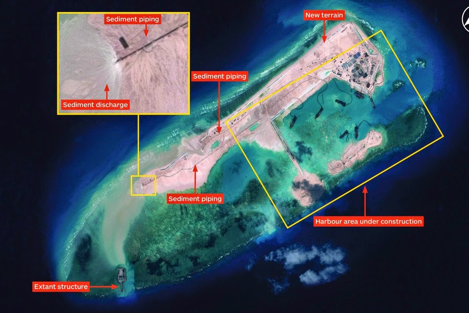 China's "Artificial Islands" in South China Sea By Amrita Jash
