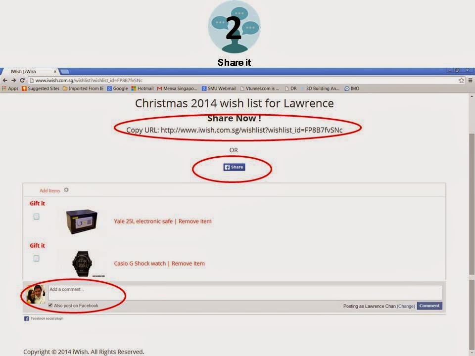 Gifting Warrior: iWish "how to"