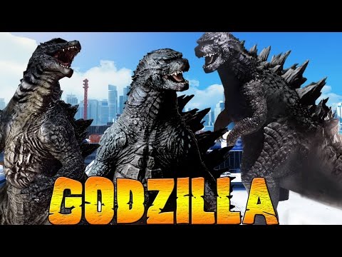 Godzilla Cartoon Finger Family Children Nursery Rhymes | Children ...