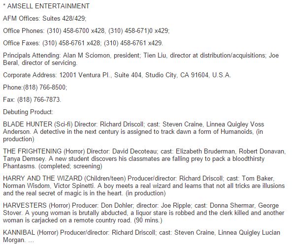 British Horror Revival: November 2015