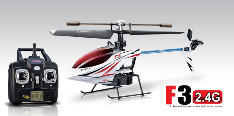 Syma F3 4-channel 2.4G Rc Helicopter with GYRO RM120