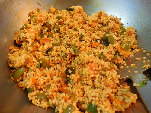 NAVANE VEGETABLE VANGIBATH - Spicy Vegetable and Foxtail Millet