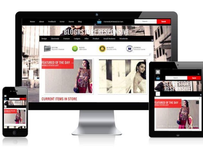BlogrStore Responsive A Blogger Store Shopping Cart Template - Official ...