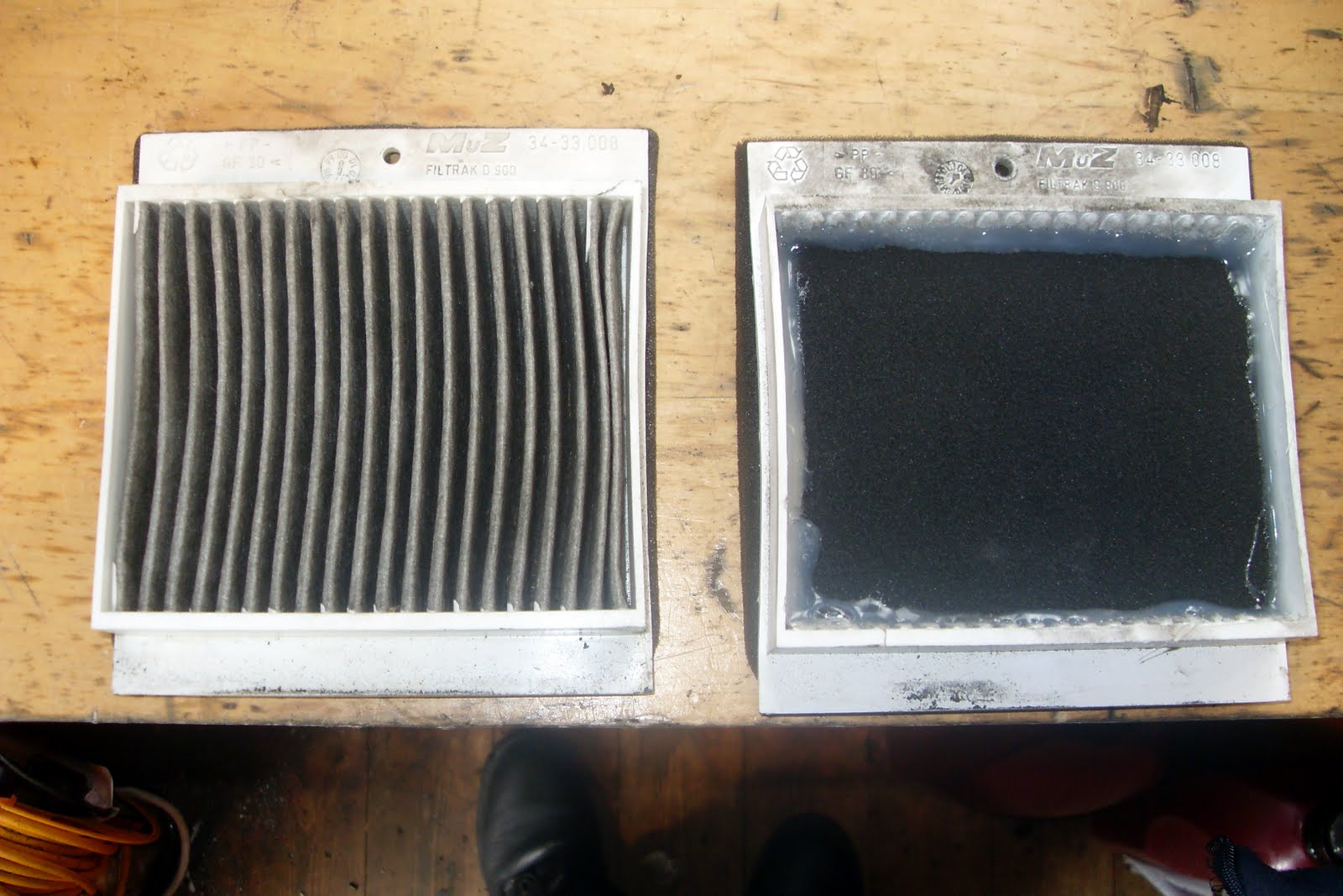 You can't tour on a single!: DIY airfilter