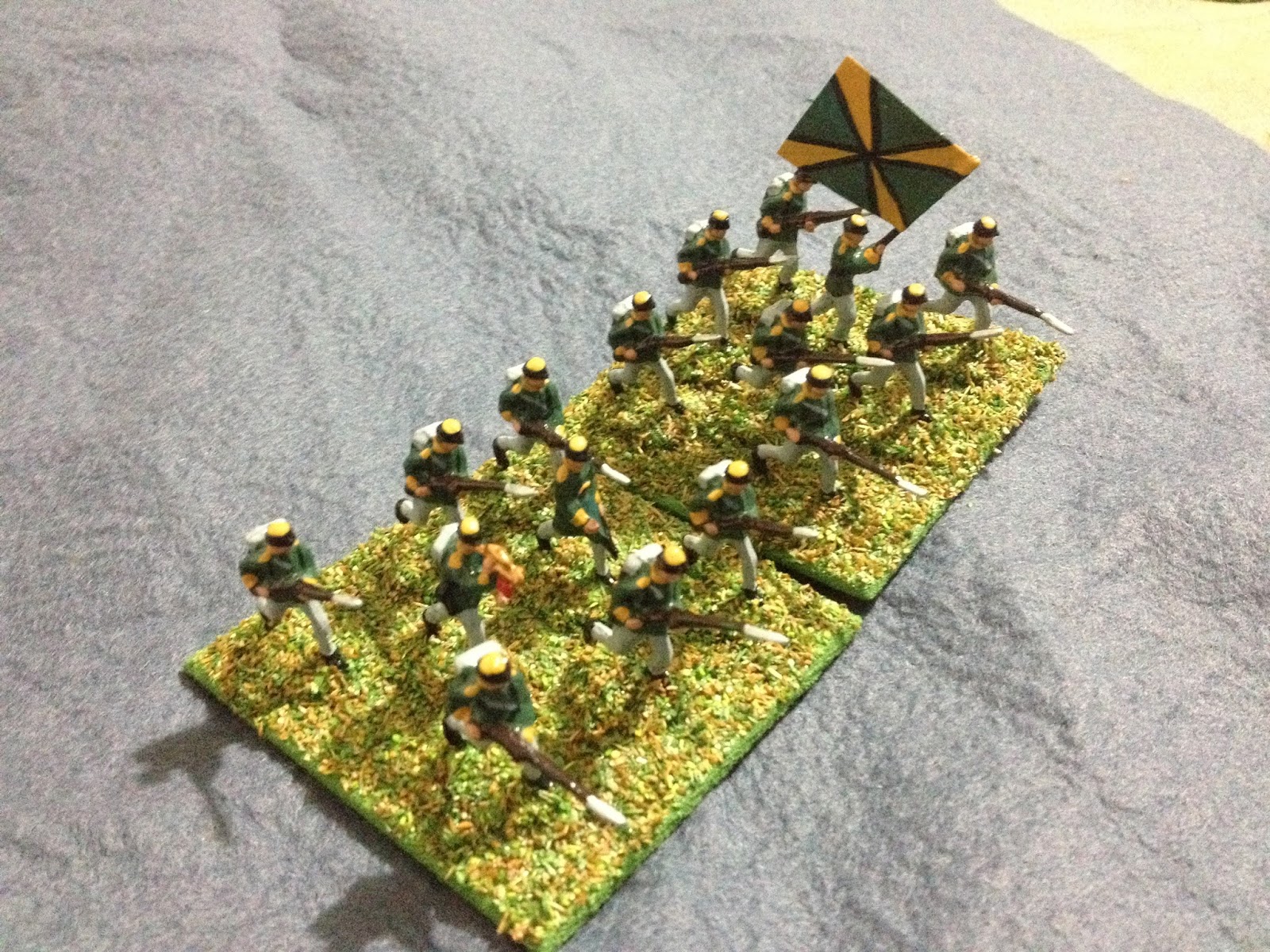 Grid based wargaming - but not always: Paper ships