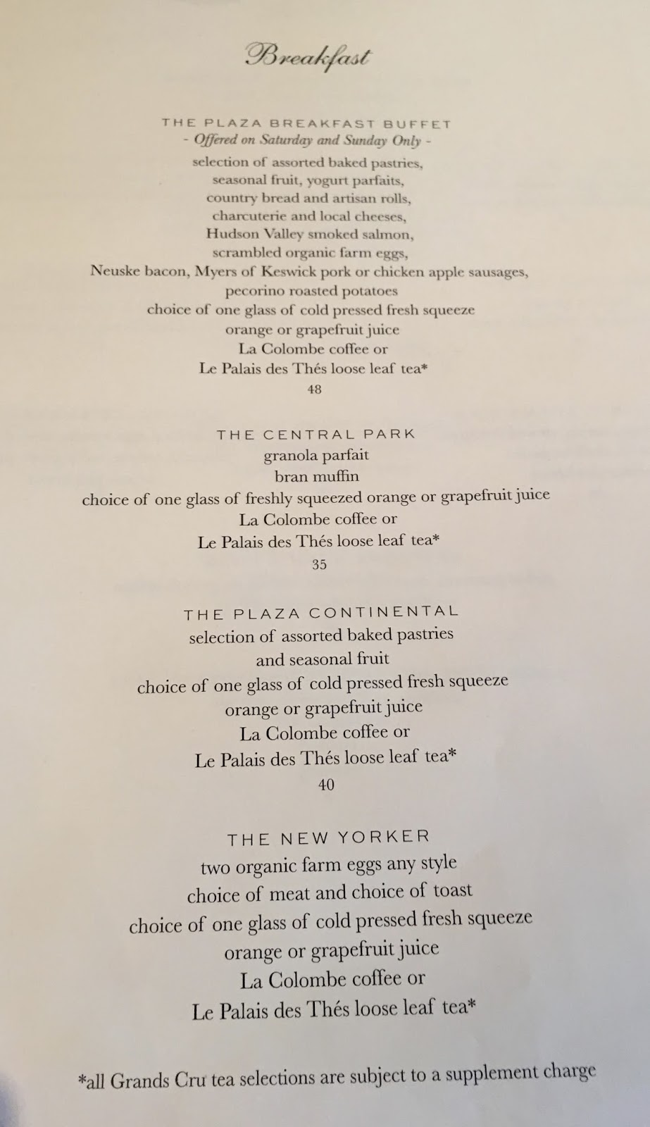 TASTE OF HAWAII: THE PLAZA HOTEL - NEW YORK