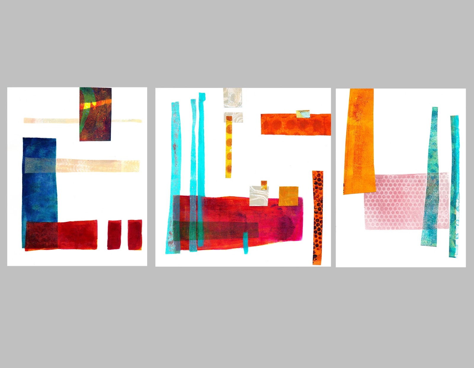 Janet Bradish Studios: Monoprint Collage Workshop