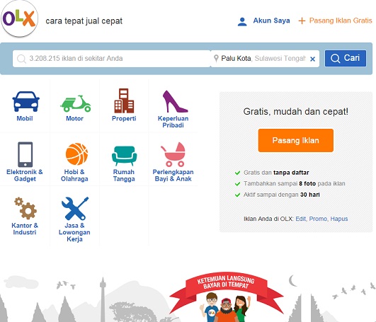 Olx.co.id Kini Ganti Tema Tampilan Yang Lebih Fresh - Belajar Komputer ...