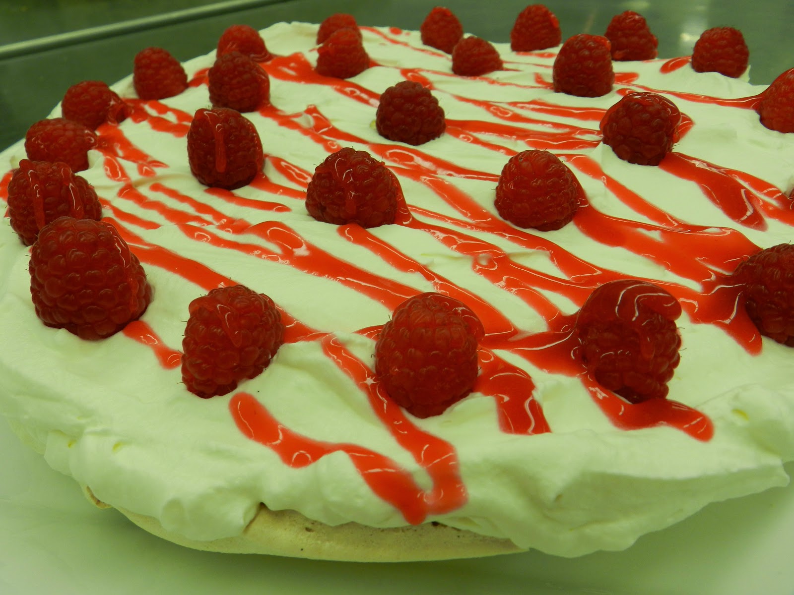Pavlova with Fresh Raspberry Coulis - Pook's Pantry Recipe Blog