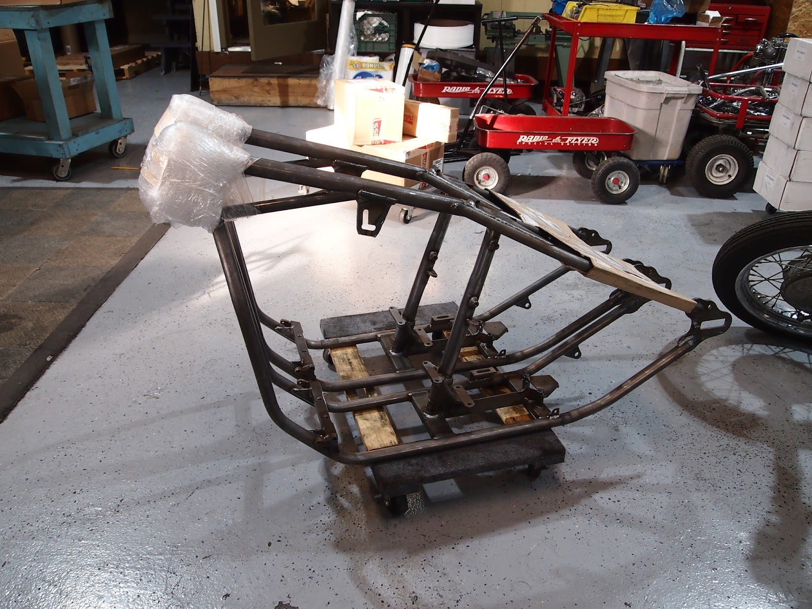 South Bay Street Machines: Paughco S128 Wishbone Frame