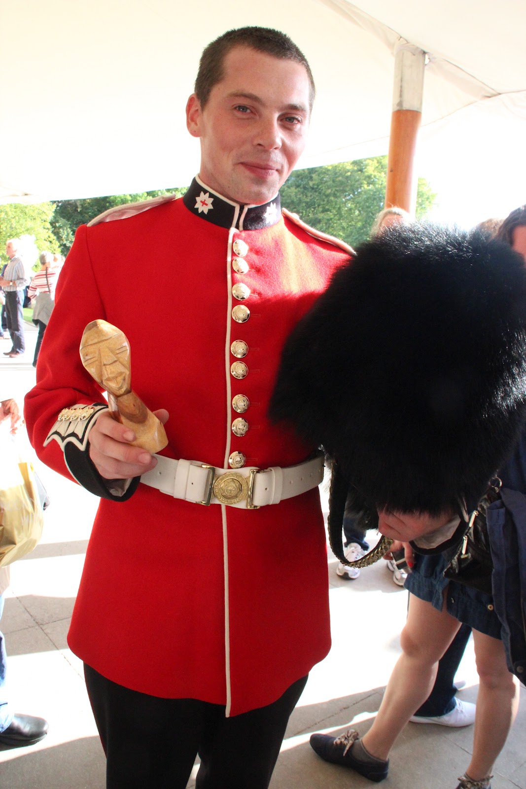 The Mr. Hunter Wall: Hall of Fame: Mr. Hunter and the Queen's Guard