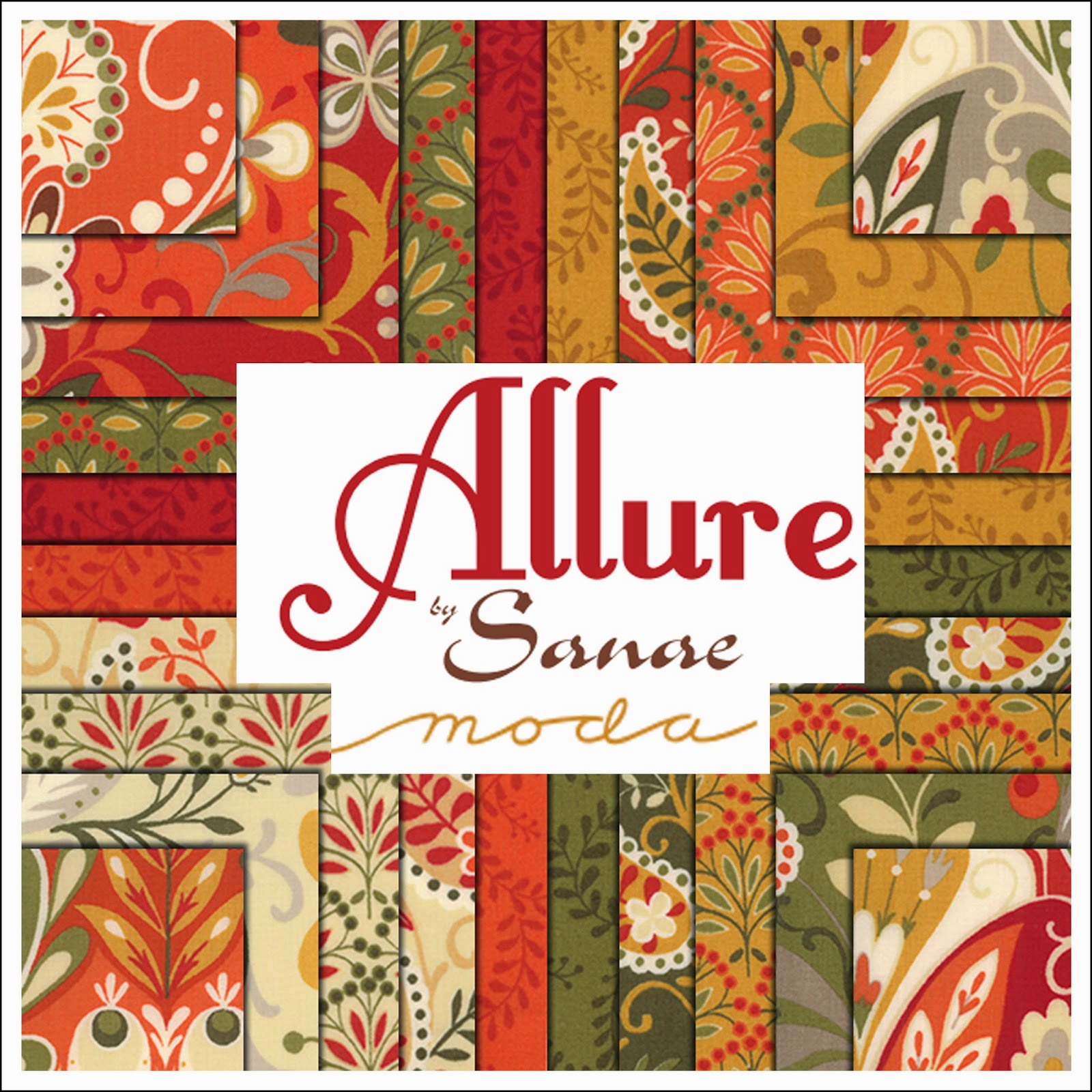 Crazy Quilt Girl Fabric Shop: Moda ALLURE Fabric