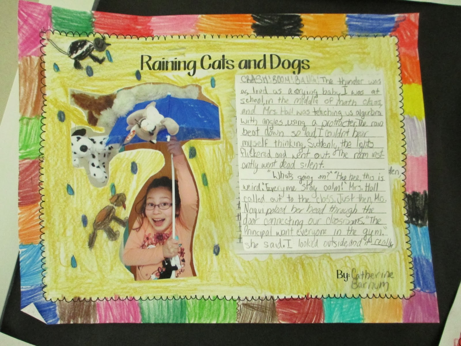 Fabulous in Fifth!: Raining Cats & Dogs Writing