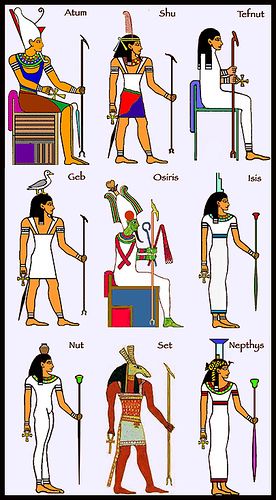 Autumn's Egyptology: The Ennead of Heliopolis