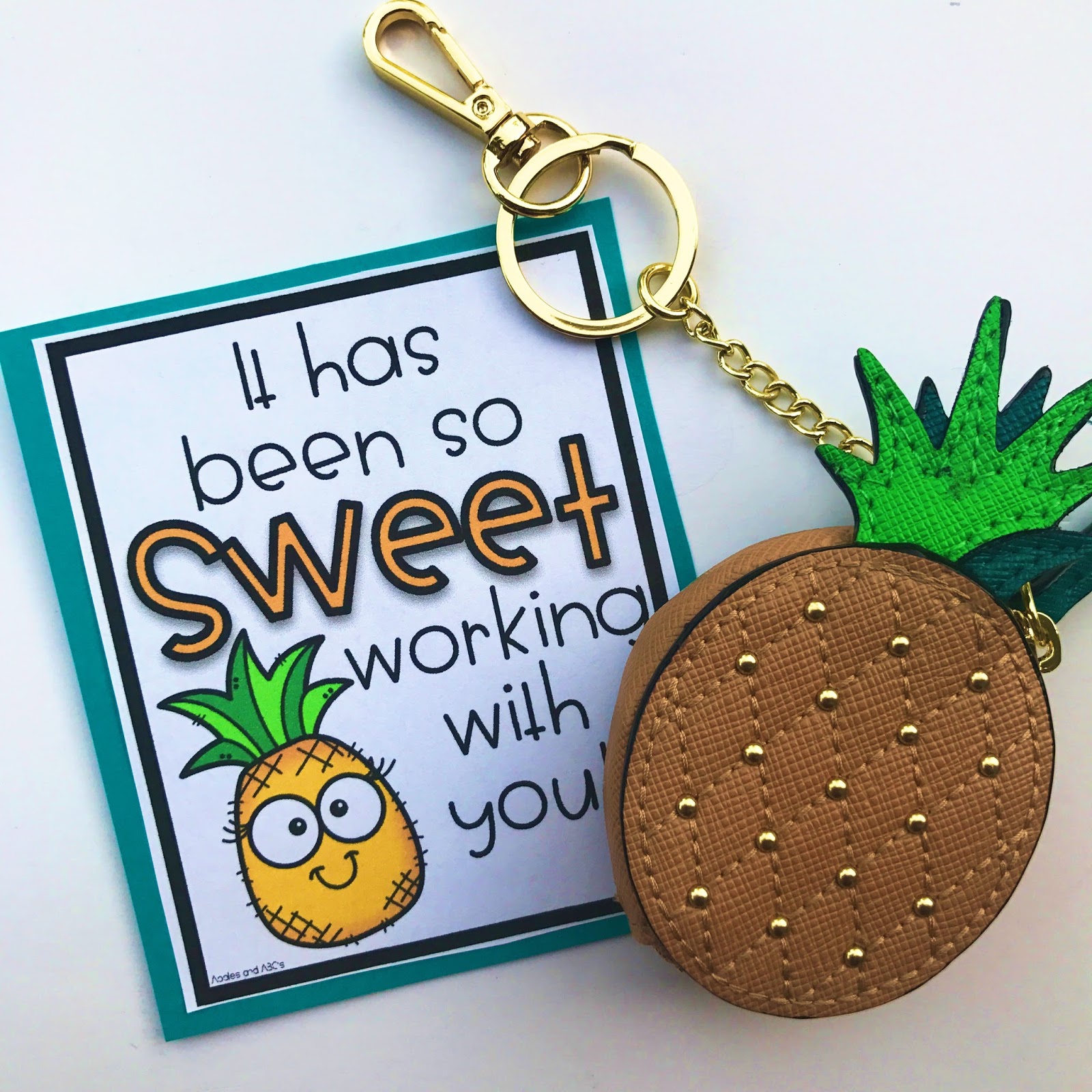 Teacher Appreciation Tags - Apples & ABC's