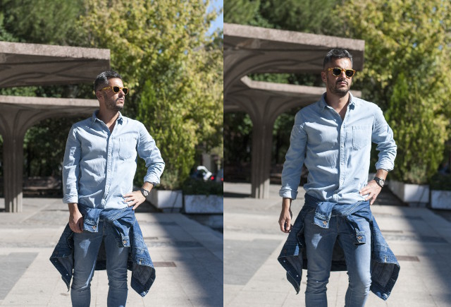 QMPH: look total denim para el entretiempo