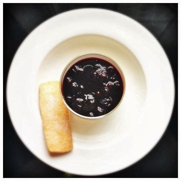 The Game Bird Food Chronicles: Lemon Posset & Blueberry Compote with ...