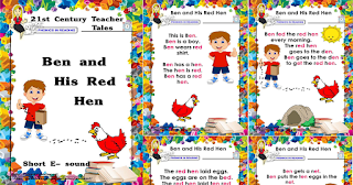 Reading Materials (Phonics in Reading) Ben and His Red Hen - DepedClick